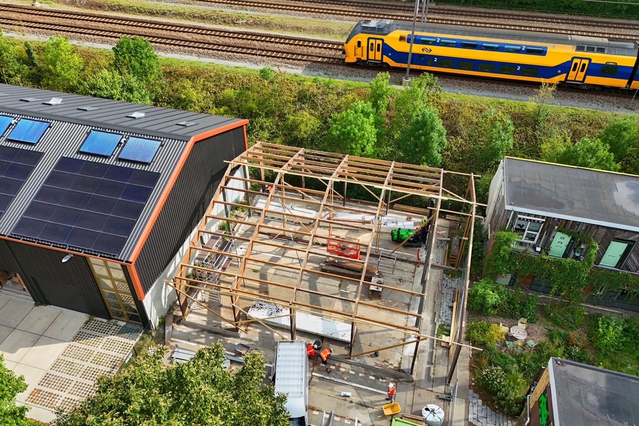 Utrechtse upcyclecentra zelf mooi voorbeeld voor circulair en biobased bouwen - Cirkelstad